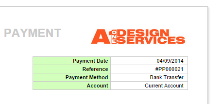 Purchase and sales payment CSS - Advanced Customisation - QuickFile