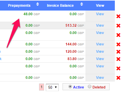 Unallocated payments - support - QuickFile