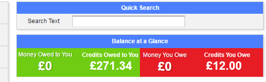 Prepayments not showing in Debtor (Clients) Ageing Report - support - QuickFile