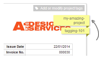 Projects in QuickFile - Reporting - QuickFile