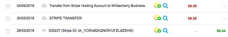 Stripe transaction query - accounting - QuickFile